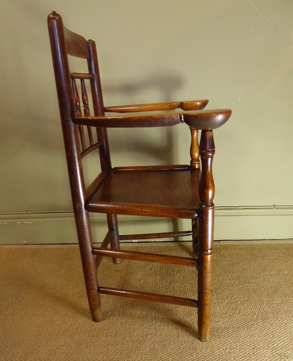 19th C Clisset Arm Chair - Antiques Atlas