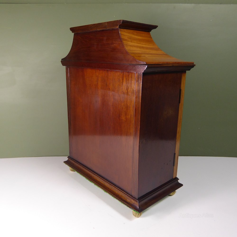 Antiques Atlas - 19th C Inlaid Table Top Stationery Cabinet