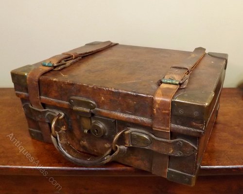 Antiques Atlas - 19th C Leather Cartridge Case
