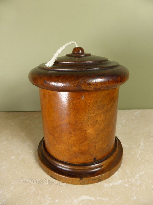 Antiques Atlas - 19th C Lignum Vitae String Box