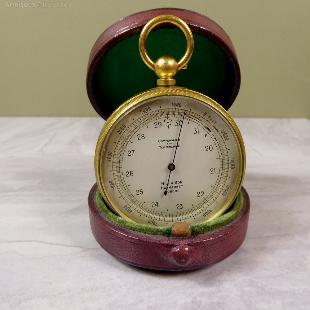 Antiques Atlas - 19th C Pocket Barometer