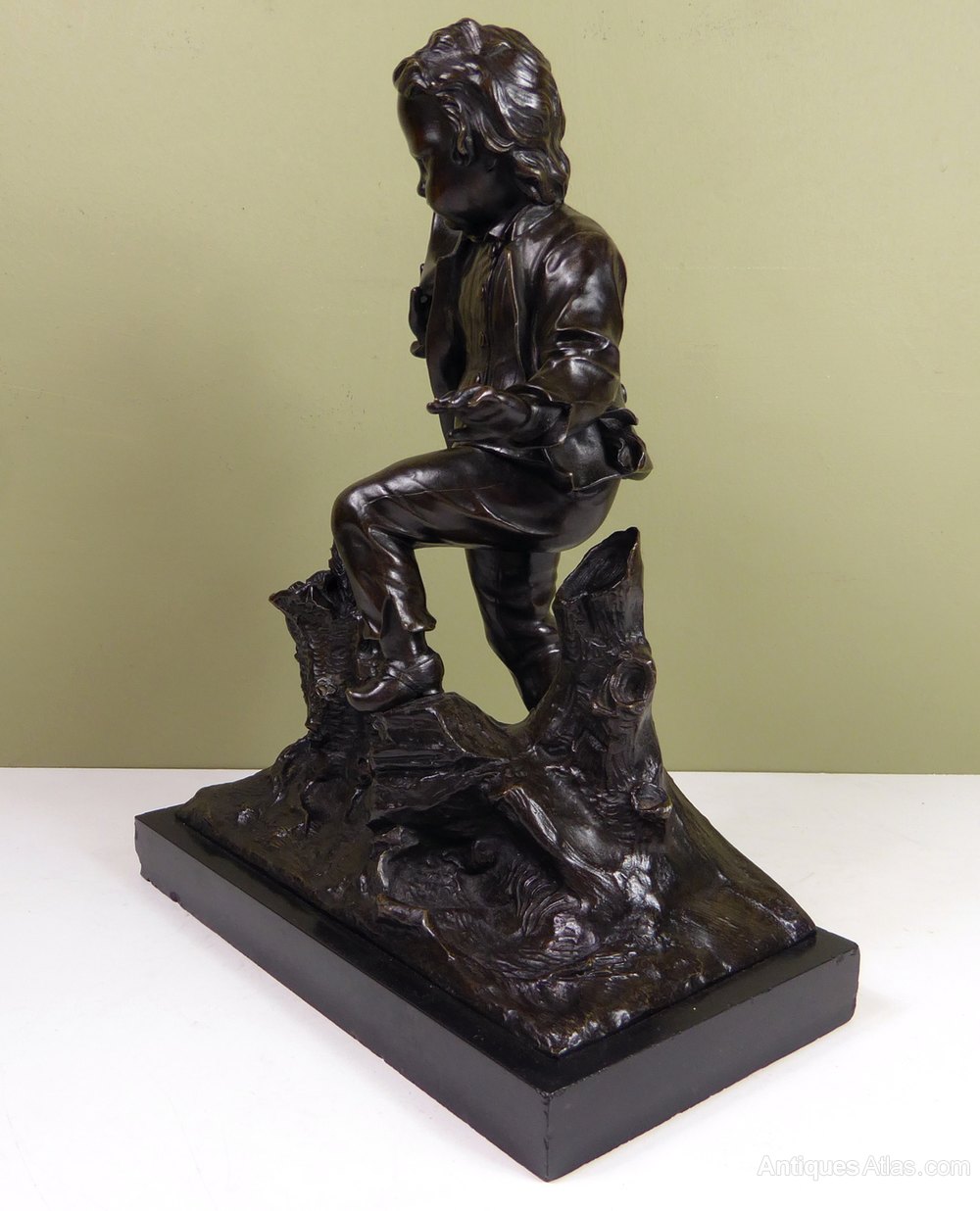Antiques Atlas - A 19th C Bronze Figure