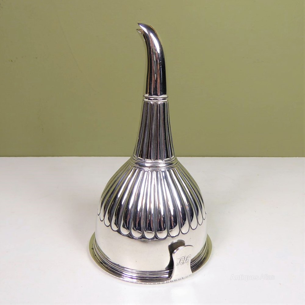 Antiques Atlas - A 19thC. Silver Funnel