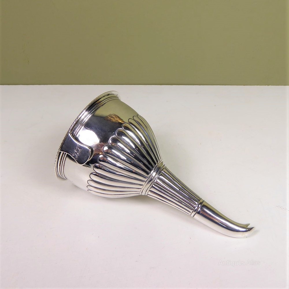 Antiques Atlas - A 19thC. Silver Funnel