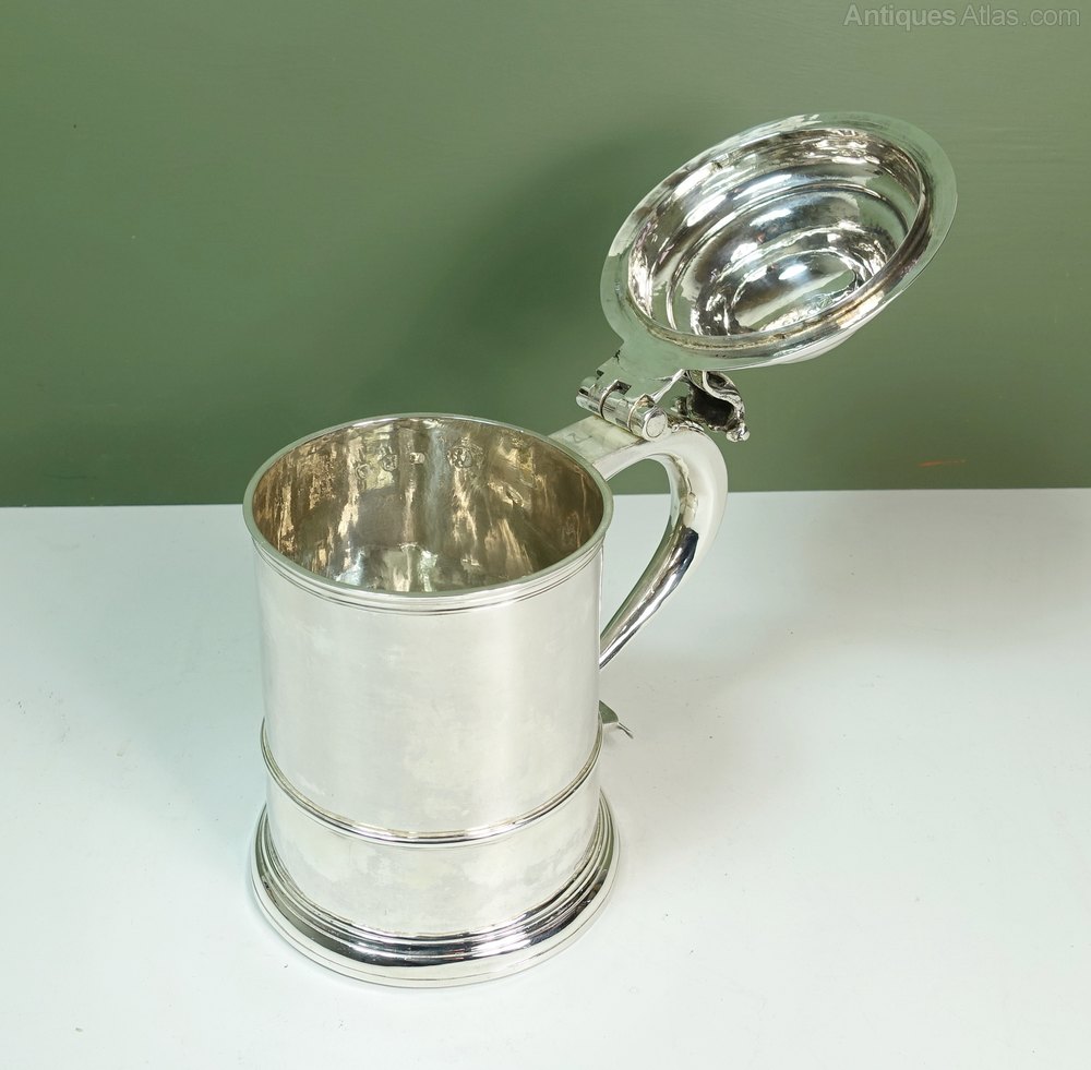 Antiques Atlas - Early 18th C Solid Silver Tankard