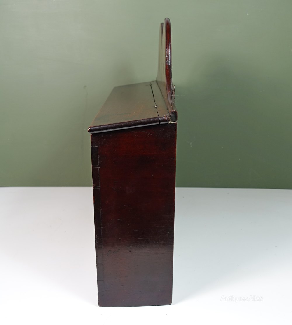 Antiques Atlas - Early 19th C Mahogany Candle Box
