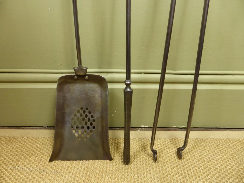 Antiques Atlas - Early 19th C Steel Fire Tools