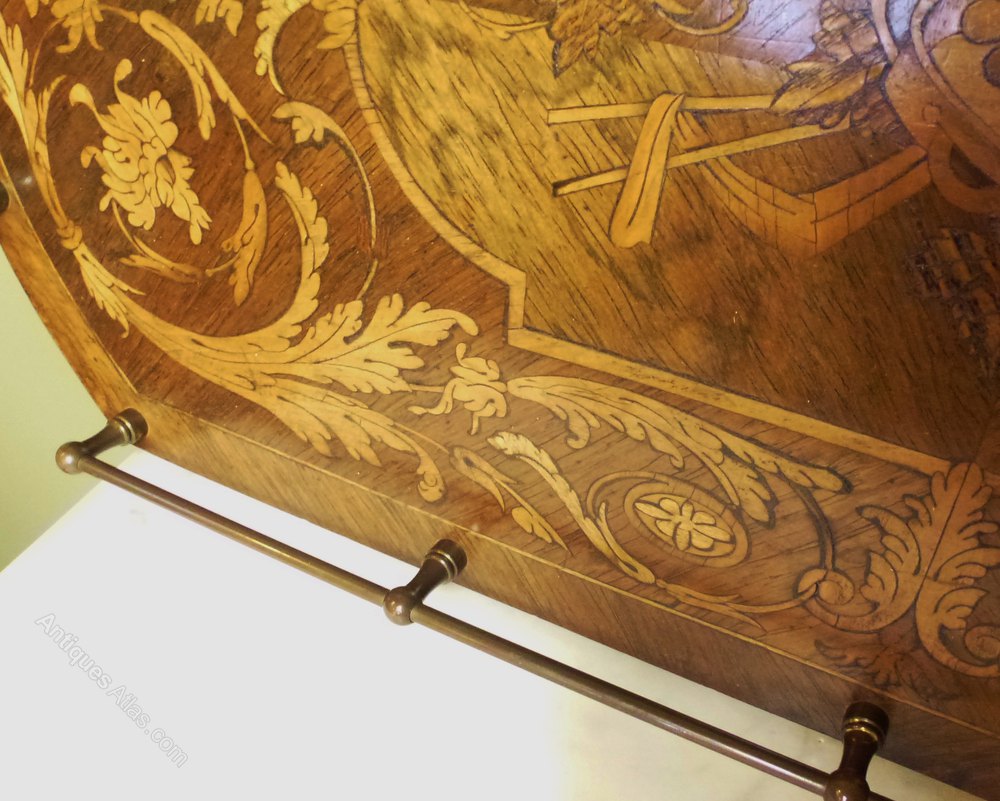 Antiques Atlas - Edwardian Marquetry Tray