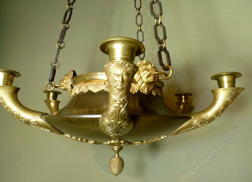 Antiques Atlas - Empire-style Ceiling Light
