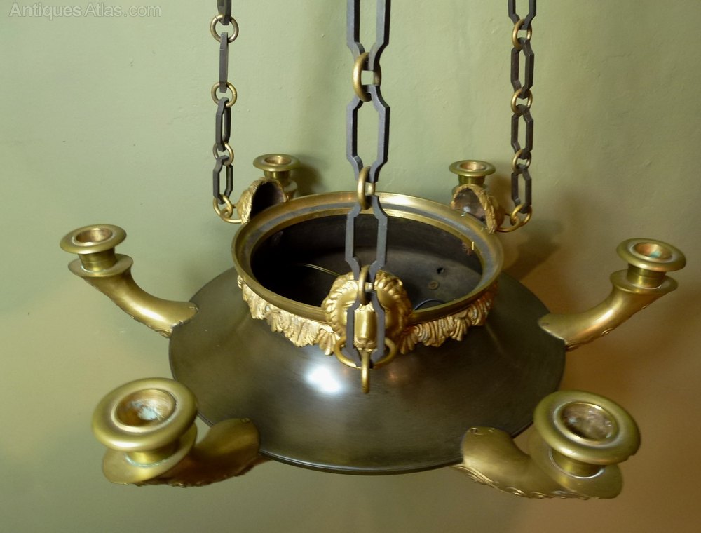 Antiques Atlas - Empire-style Ceiling Light