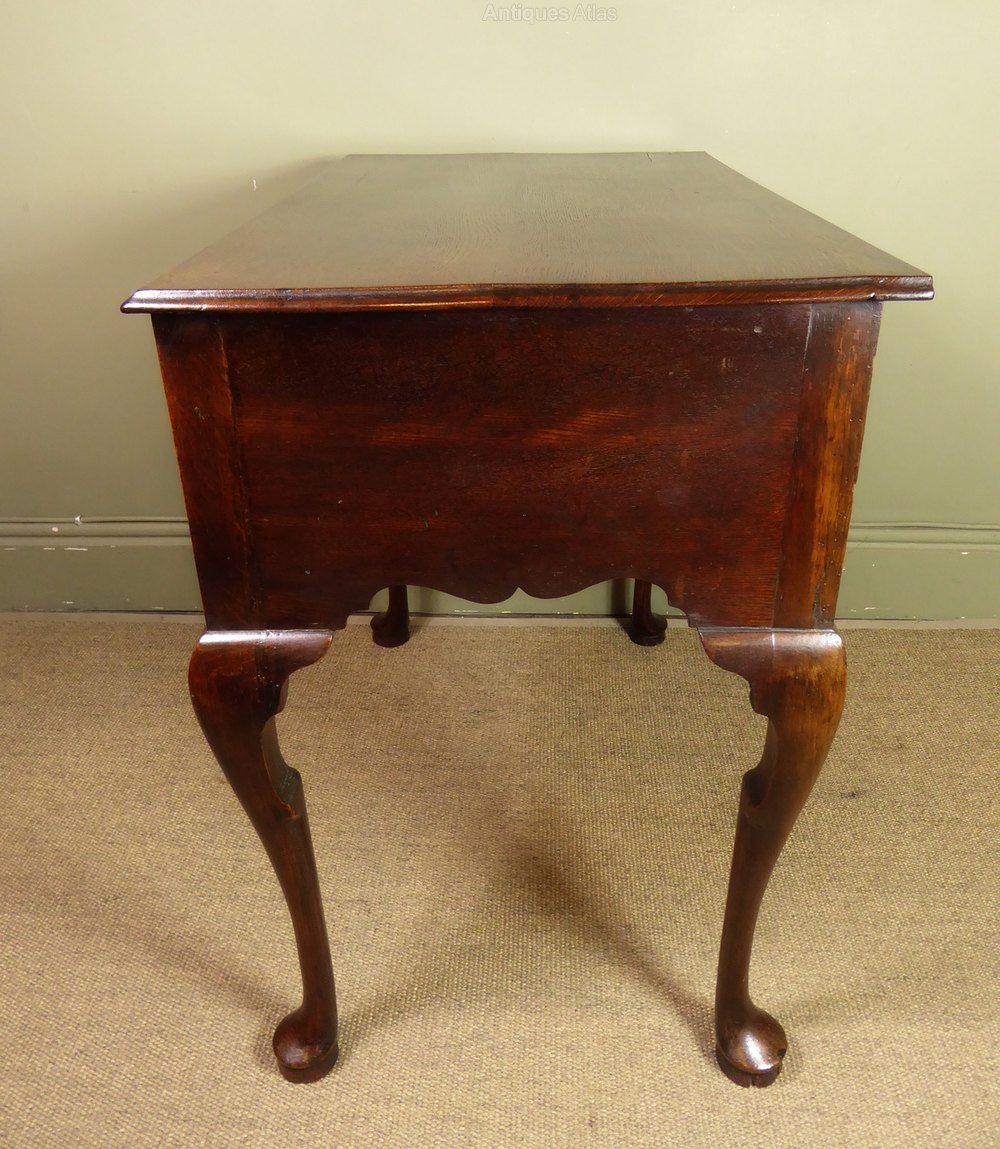 George II Oak Low Boy Table - Antiques Atlas