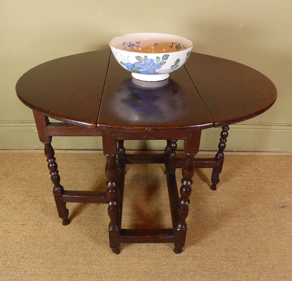 George I Oak Table - Antiques Atlas