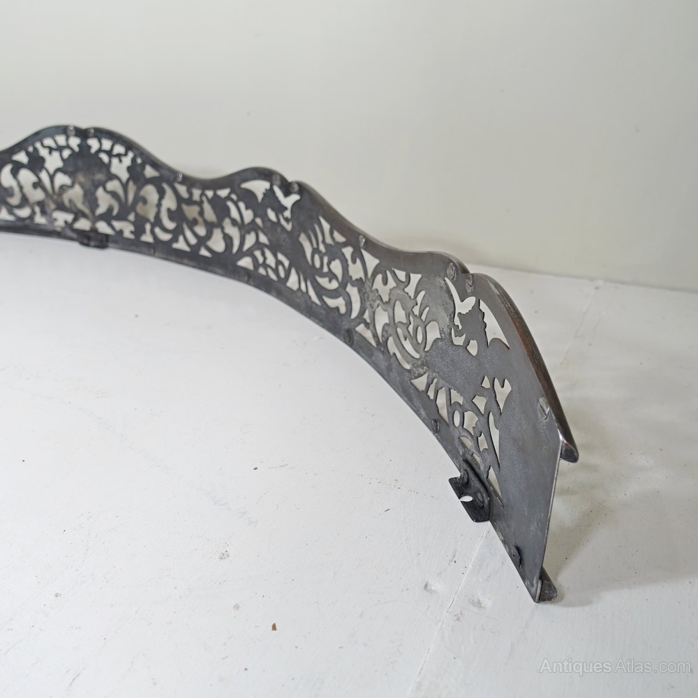 Antiques Atlas - Georgian Steel Fender With Dragon Decoration