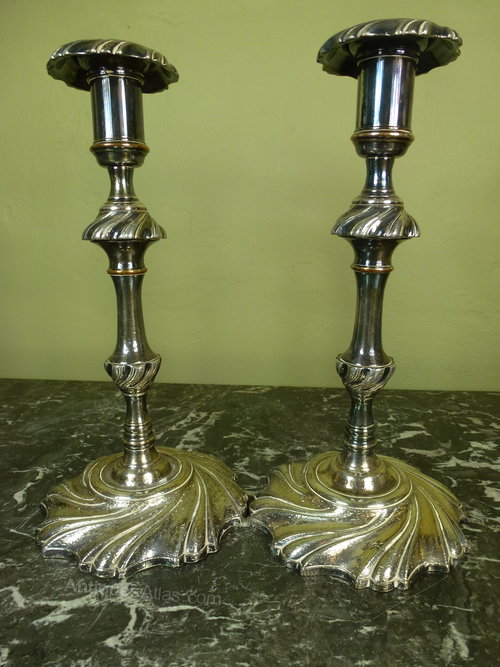 Antiques Atlas - Georgian Candlesticks