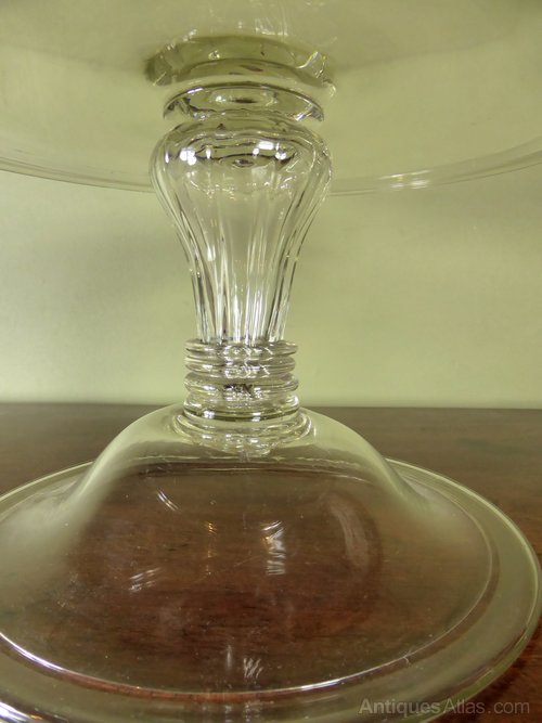 Antiques Atlas - Large 18th C Glass Tazza