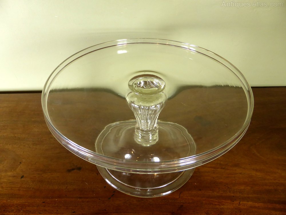 Antiques Atlas - Large 18th C Glass Tazza