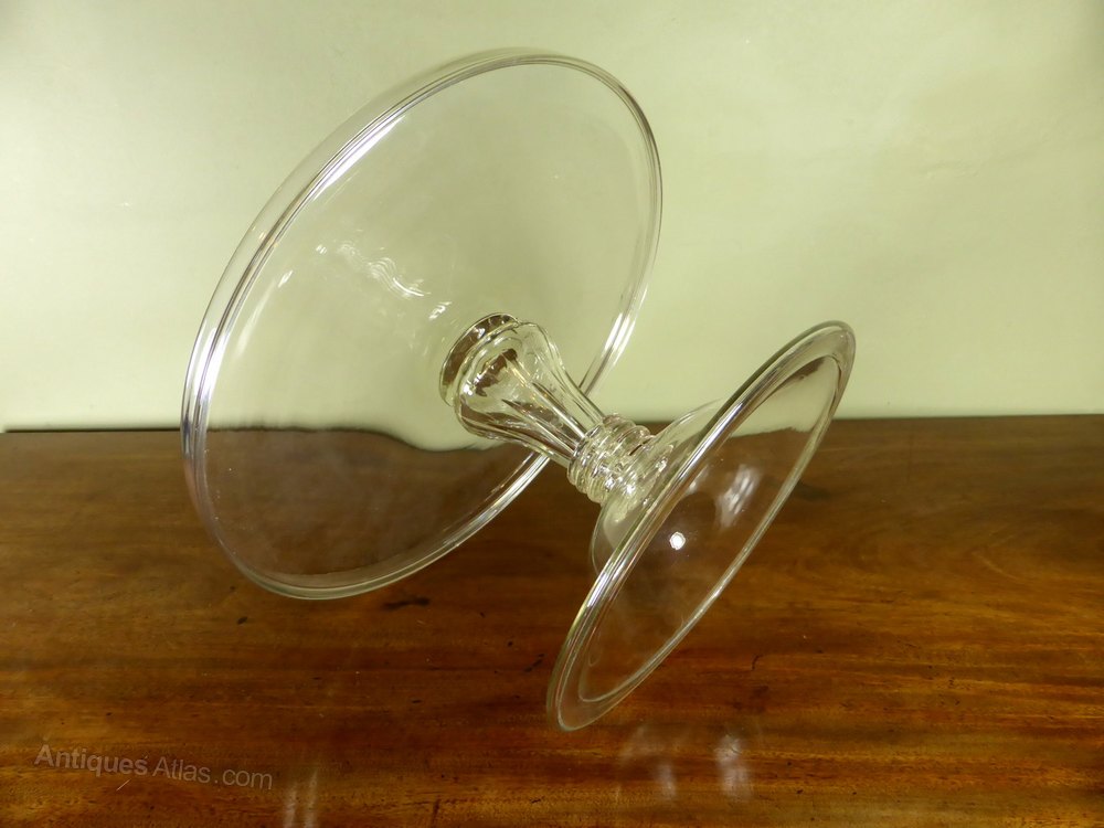 Antiques Atlas - Large 18th C Glass Tazza