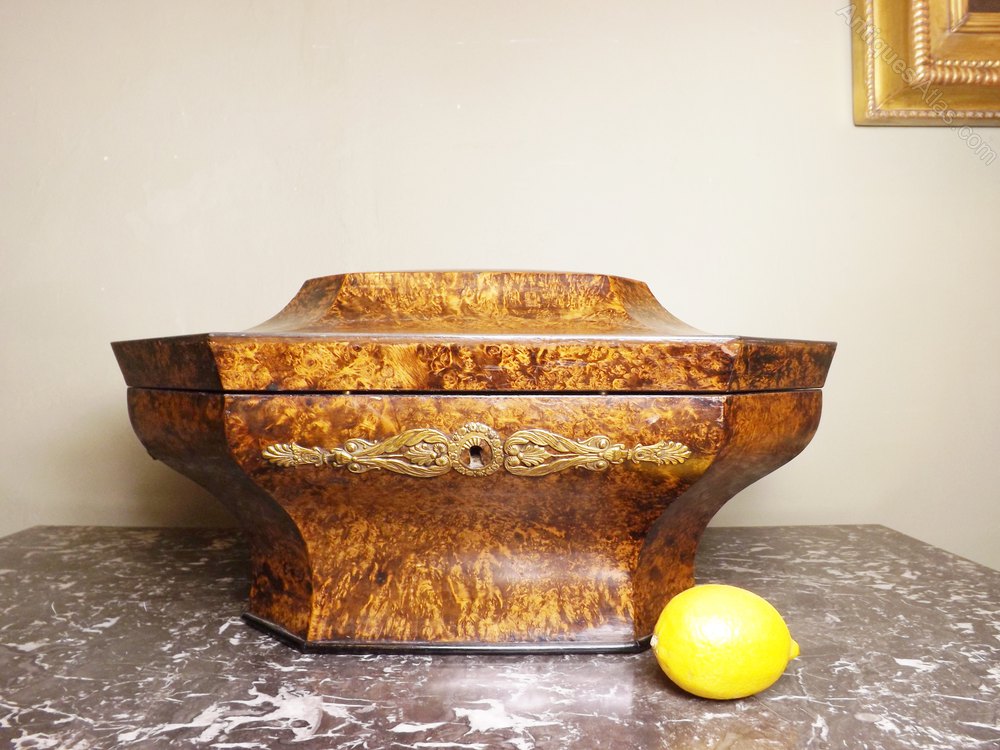 Antiques Atlas - Large 19th C Burr Mulberry Box