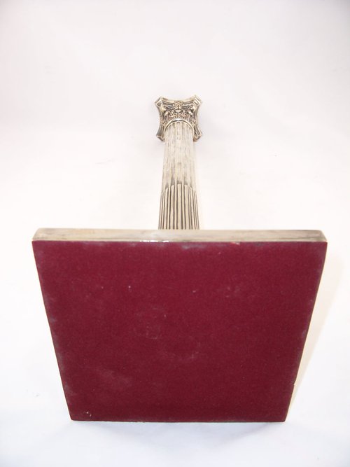 Antiques Atlas - Large Silver Plated Lamp Base