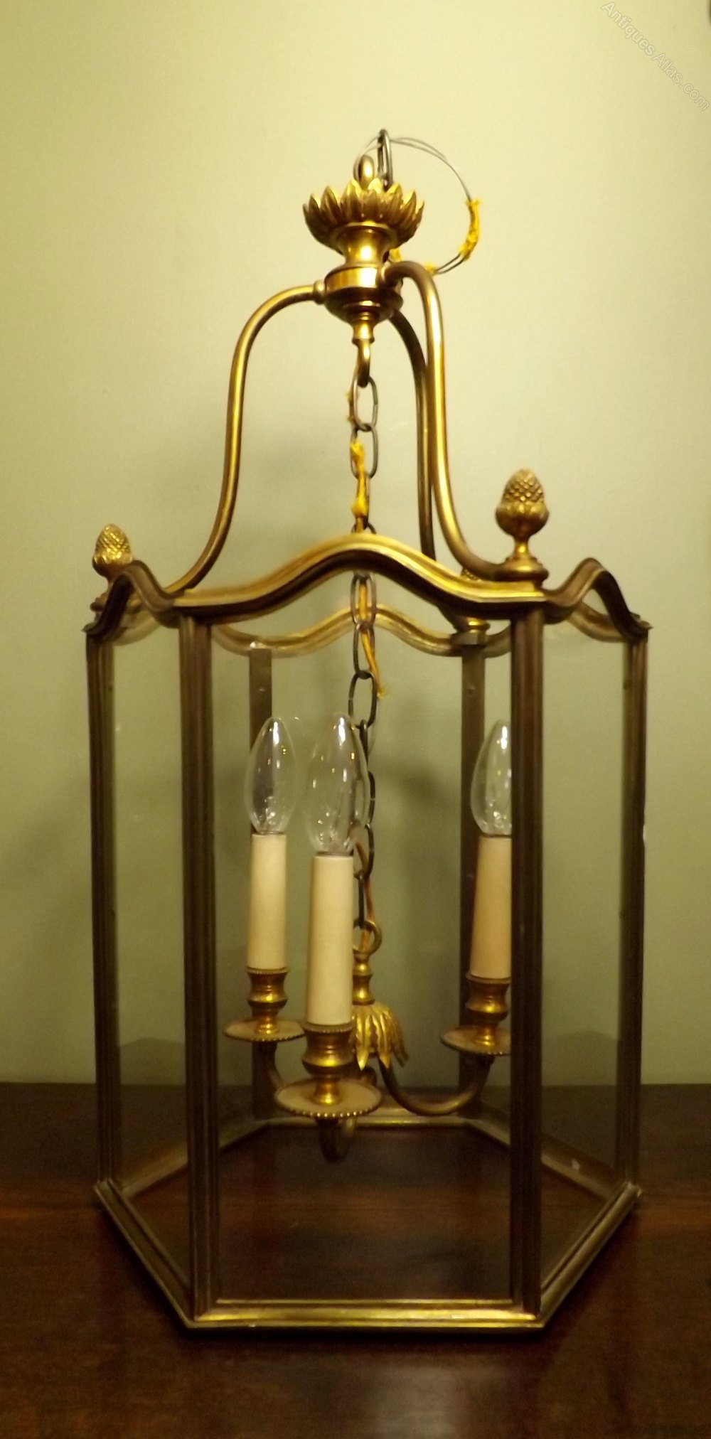 Antiques Atlas - Large Hexagonal Lantern