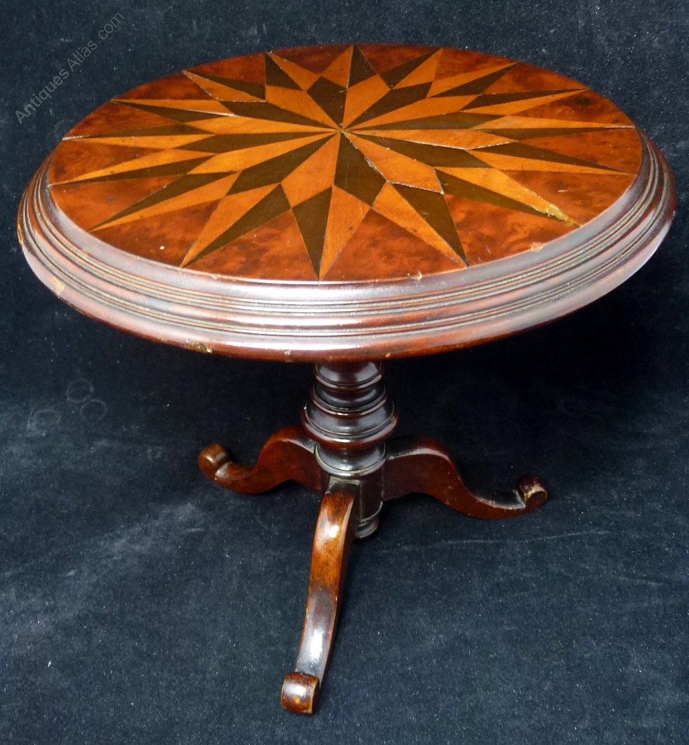 19th C Miniature Table - Antiques Atlas