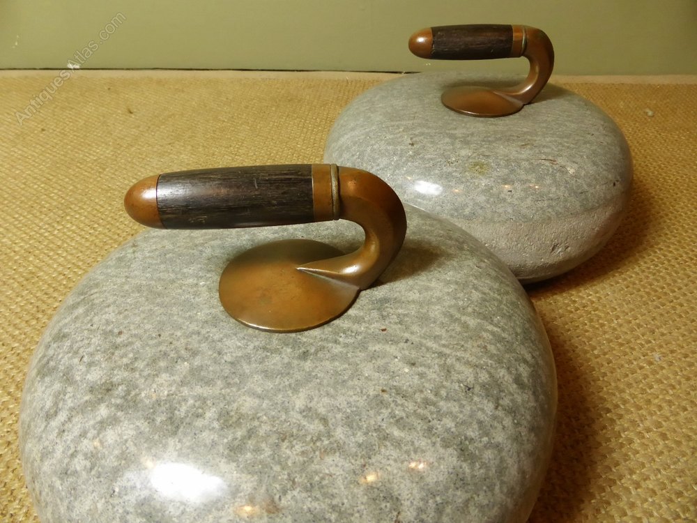 Antiques Atlas - Pair Of 19th C Curling Stones