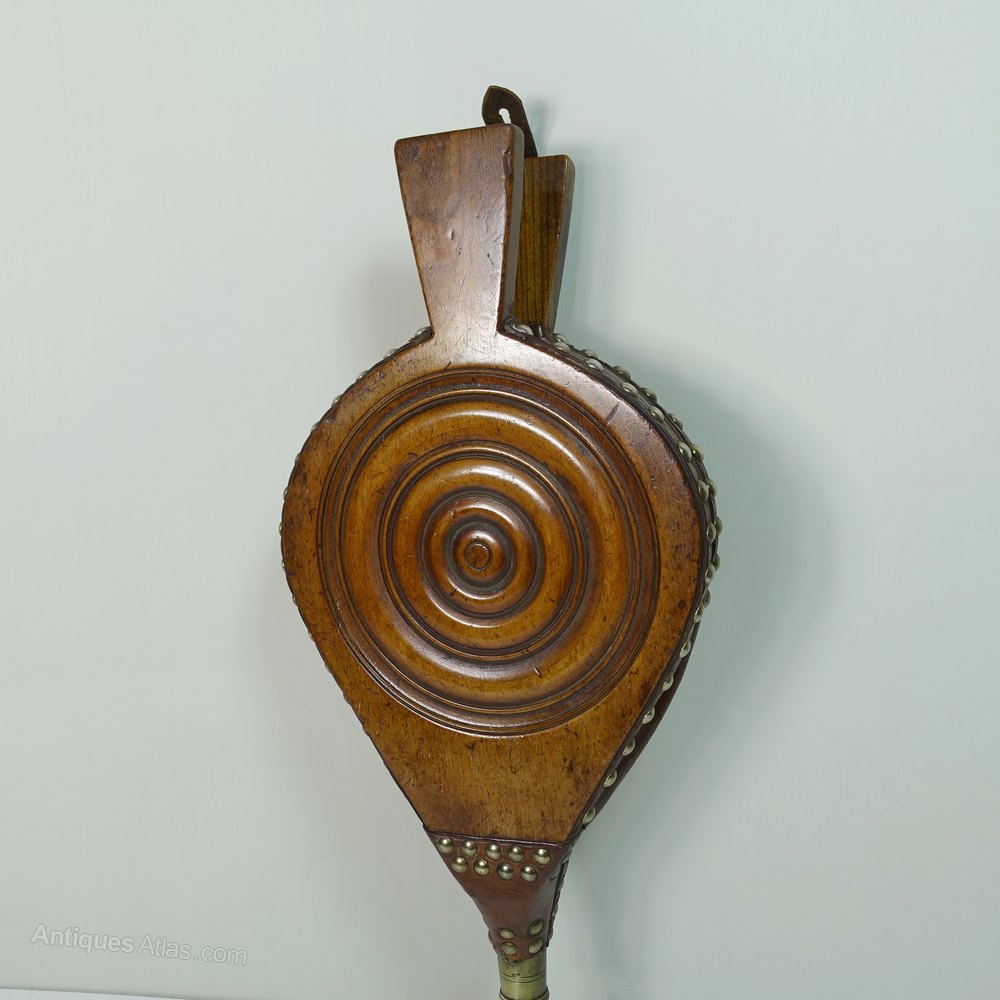 Antiques Atlas - Pair Of 19th C Walnut Fire Bellows