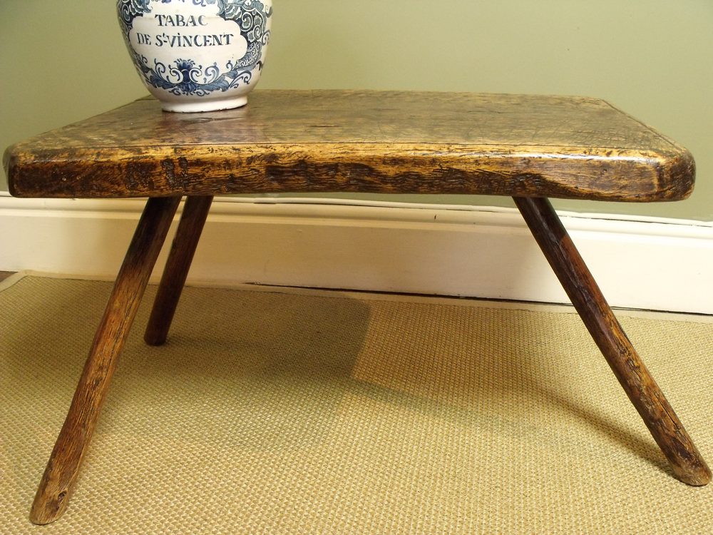 Primitive Stool / Table - Antiques Atlas