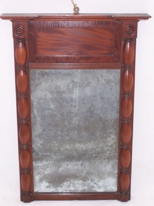 Antiques Atlas - Regency Mahogany Pier Glass/Mirror