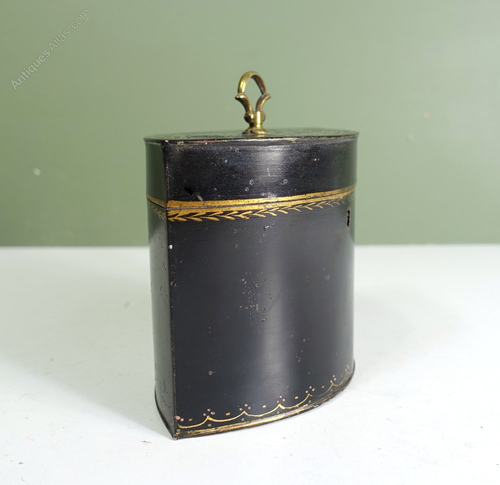 Antiques Atlas - Regency Tole Tea Caddy