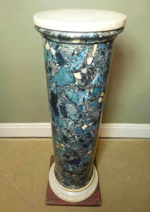 Antiques Atlas - Scagliola 'Marble' Column