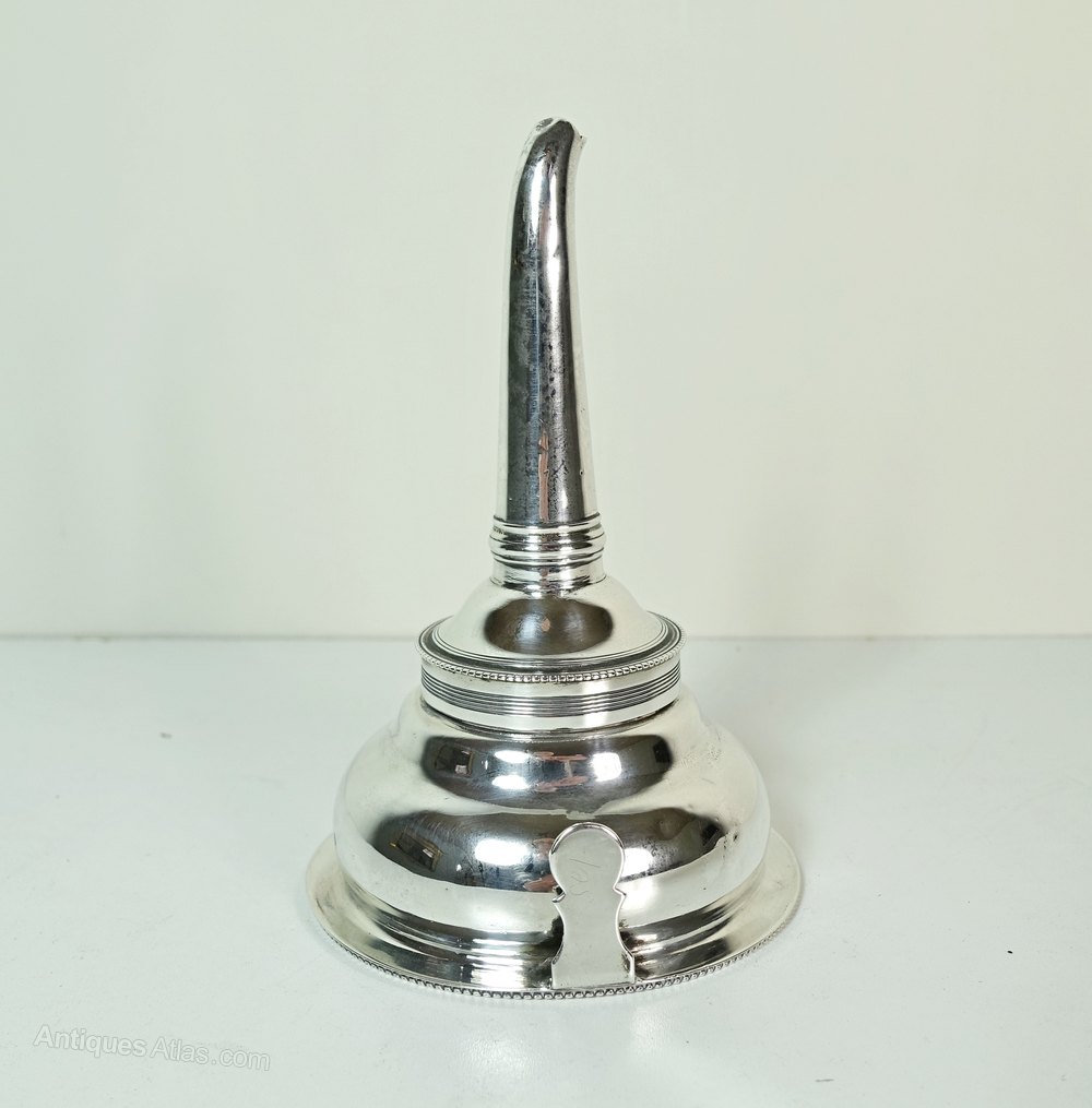 Antiques Atlas - Silver Wine Funnel, London 1791