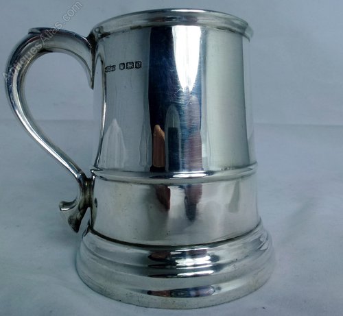 Antiques Atlas - Silver Half-pint Tankard
