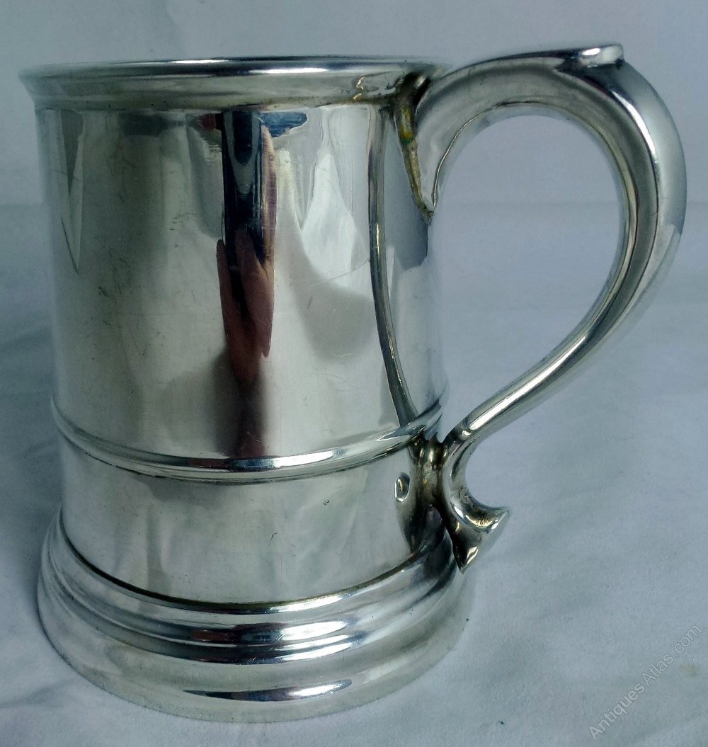 Antiques Atlas - Silver Half-pint Tankard