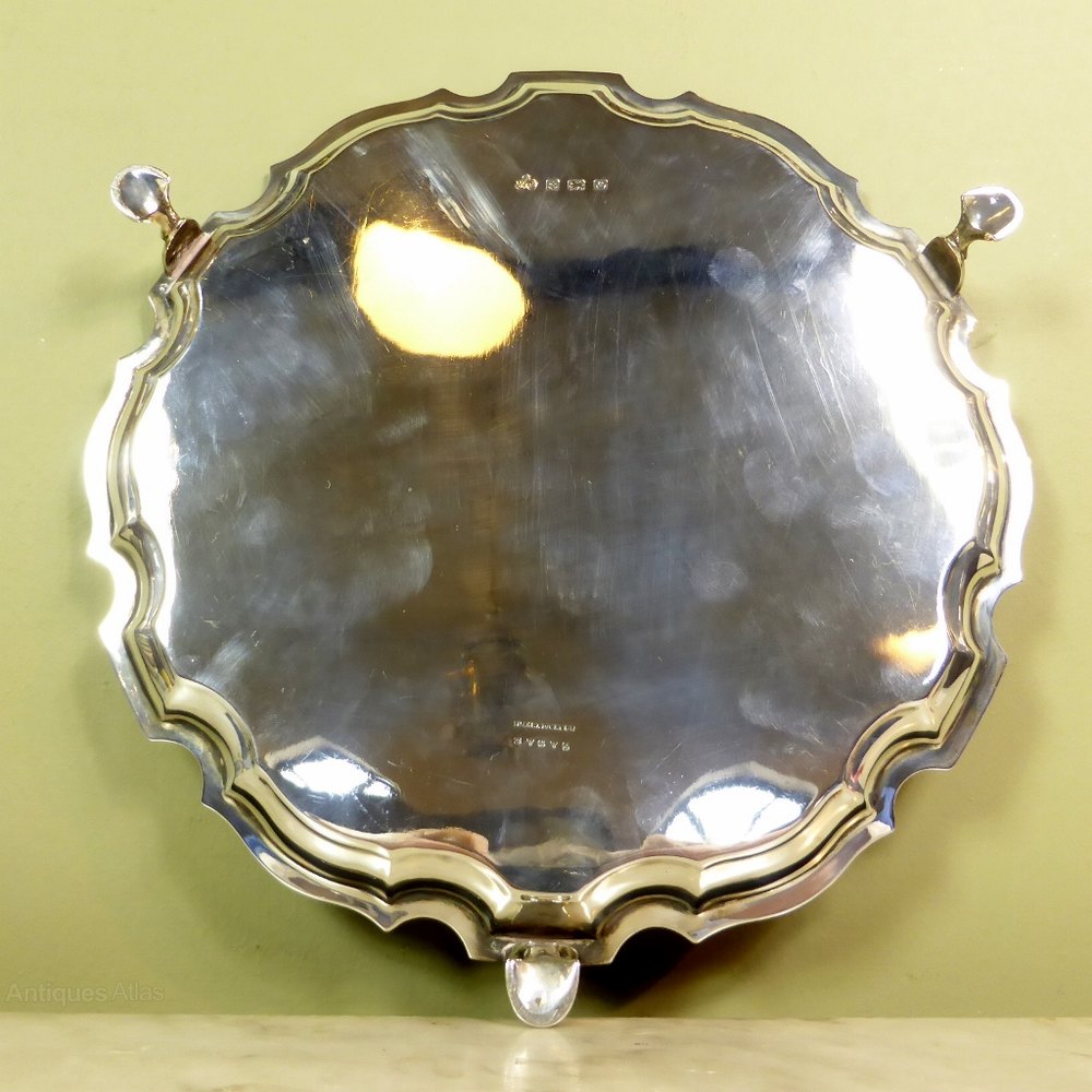 Antiques Atlas - Silver Salver, 1938
