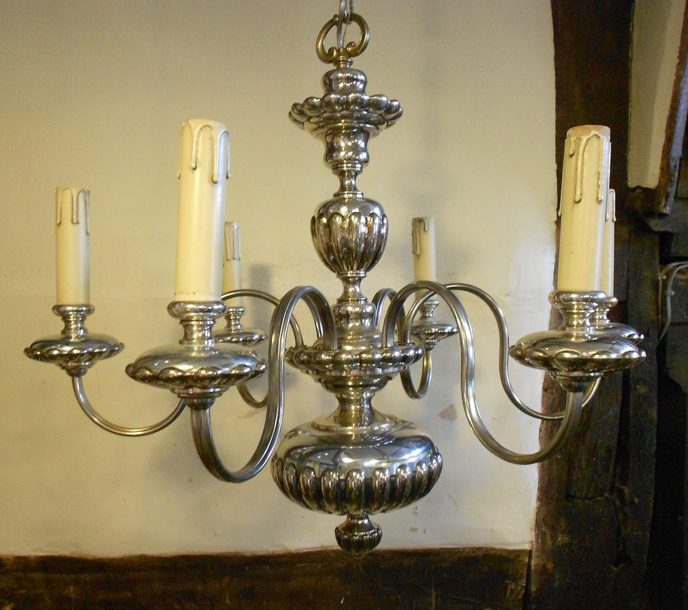 Antiques Atlas - Six Branch Hanging Centre Light