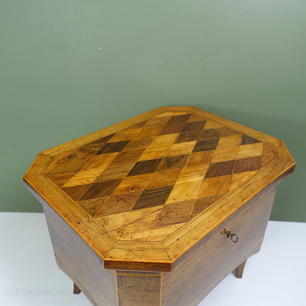 Antiques Atlas - Unusual, Large 19th C Tea Caddy