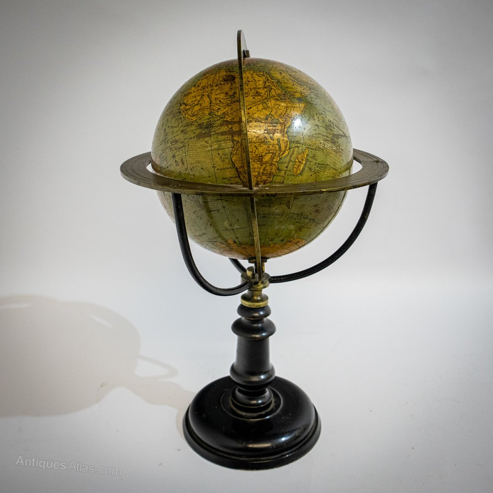 Antiques Atlas - 19th Century French Terrestrial Globe By Périgot