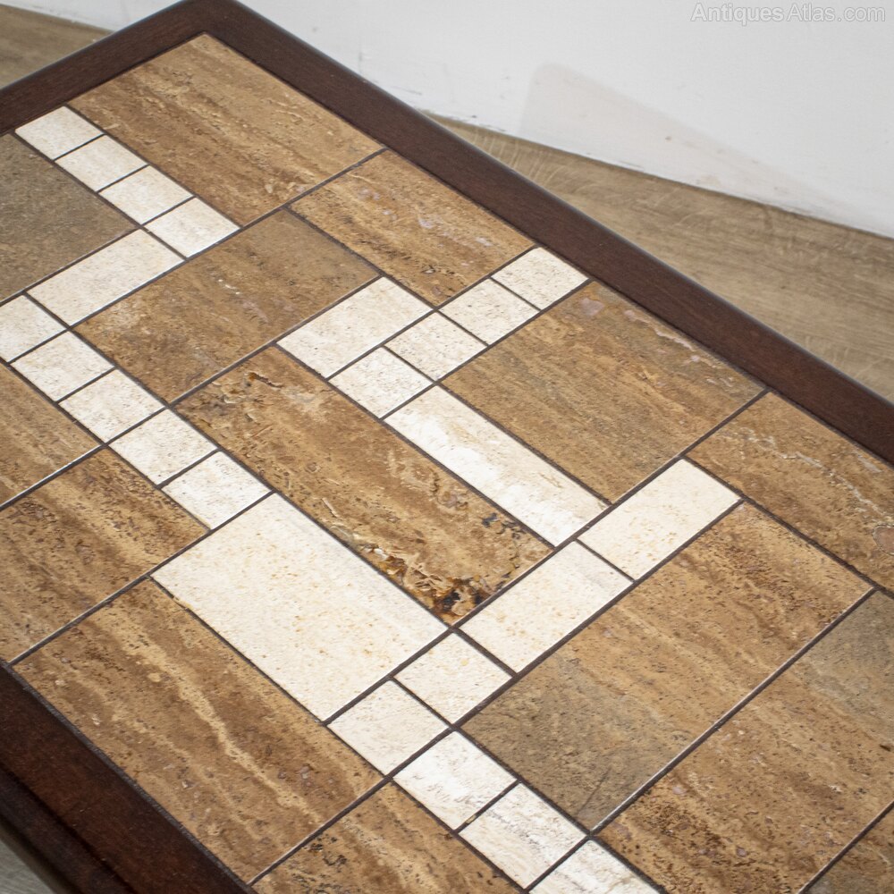 Antiques Atlas - Danish Tiled Coffee Table