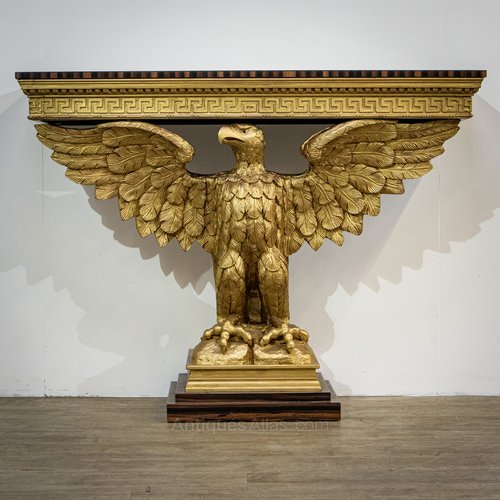 Antiques Atlas - Eagle Console Table In The Style Of William Kent