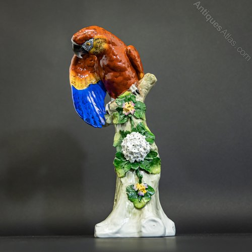 Antiques Atlas - Early 20th Century Sitzendorf Parrot