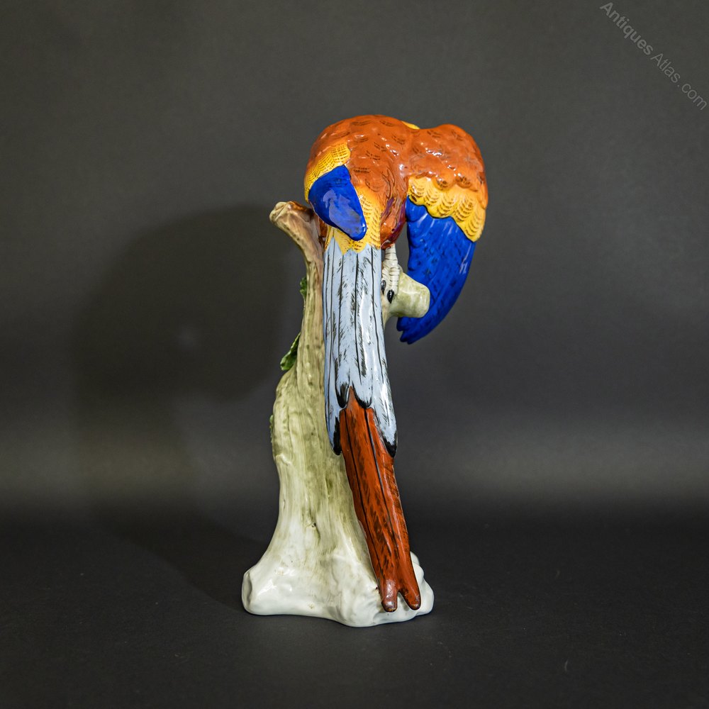 Antiques Atlas - Early 20th Century Sitzendorf Parrot