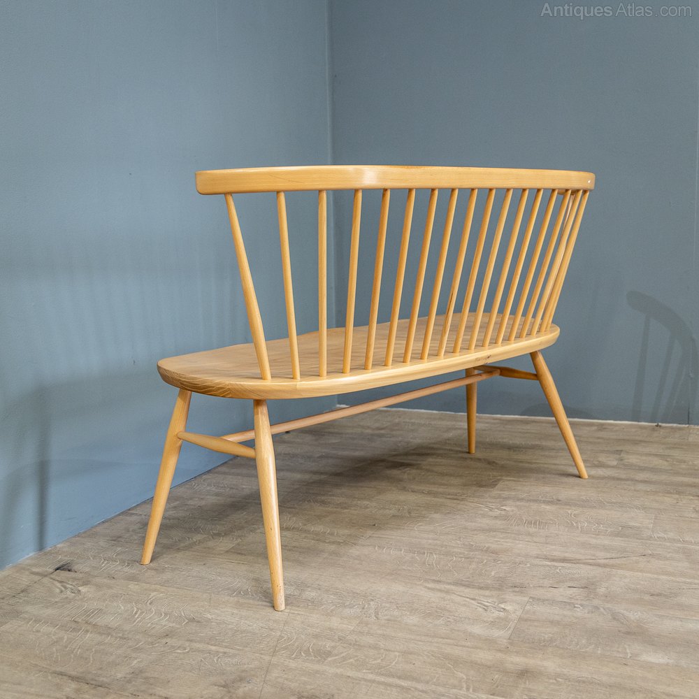 Ercol Love Seat - Antiques Atlas