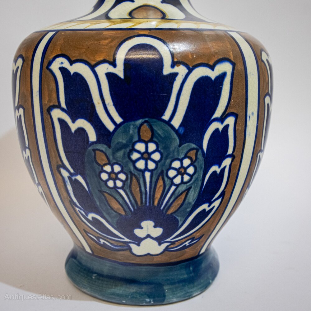 Antiques Atlas - Frederick Rhead Large Baghdad Vase