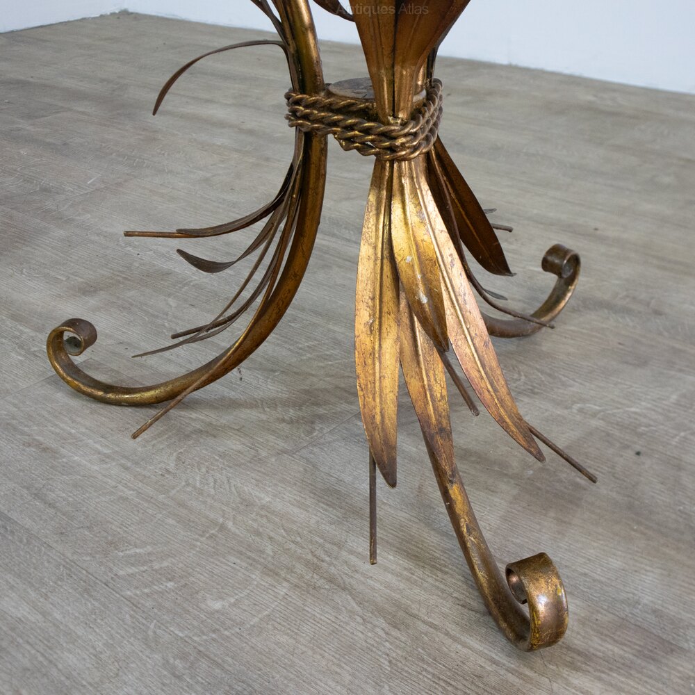 French Wheatsheaf Coffee Or Side Table - Antiques Atlas