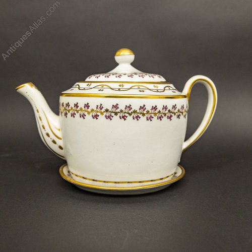 Antiques Atlas - Large Georgian Newhall Teapot And Stand