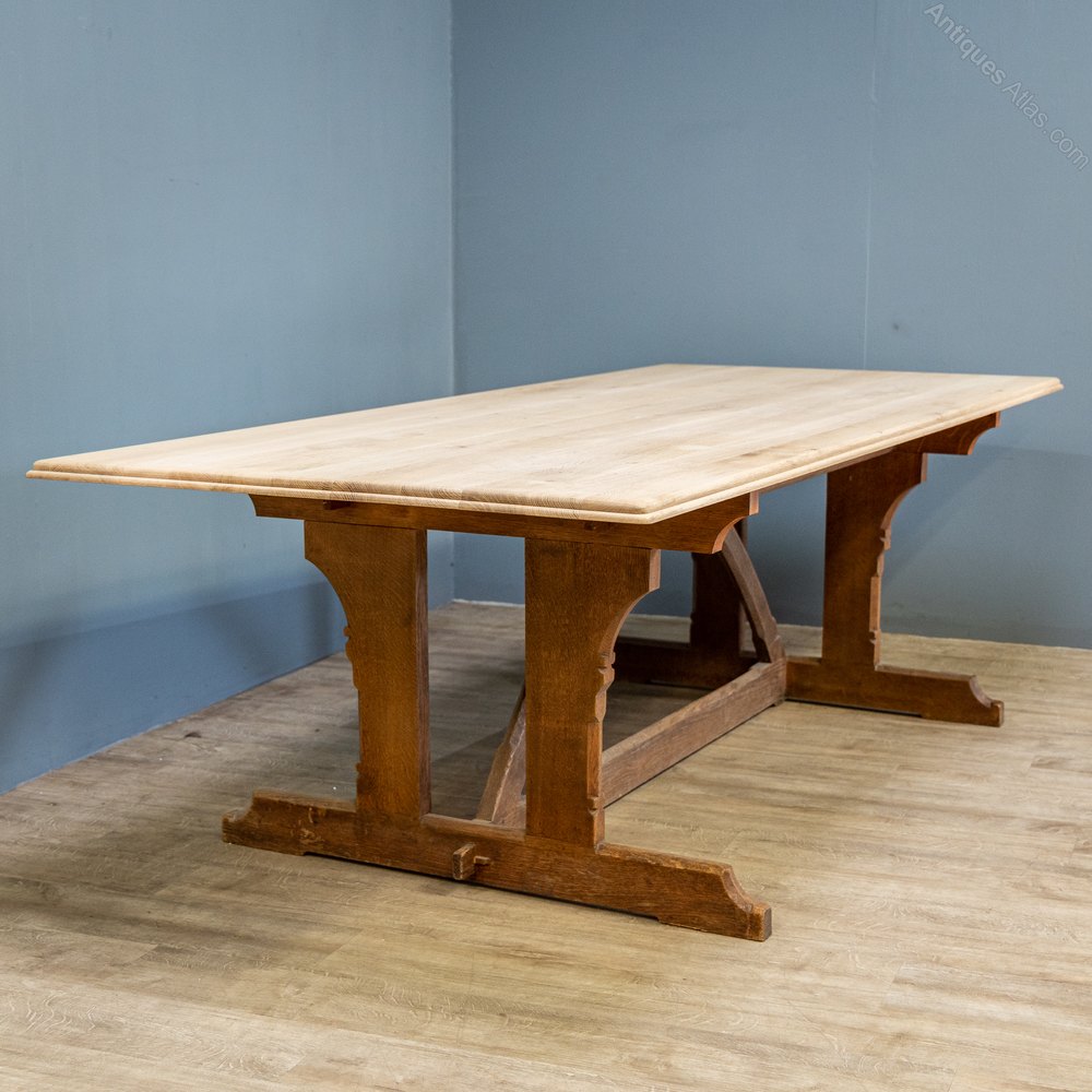 Large Gothic Refectory Table - Antiques Atlas