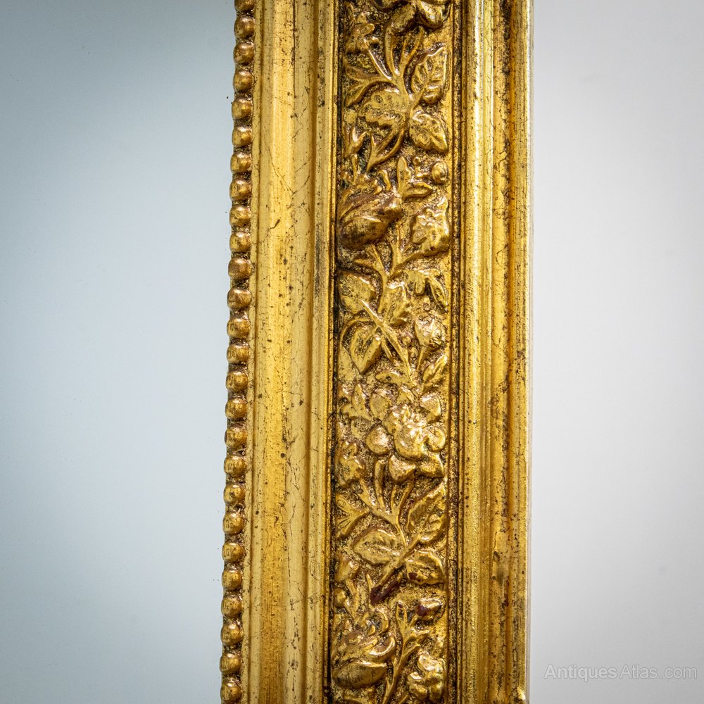 Antiques Atlas - Large Ornate Gilt Mirror