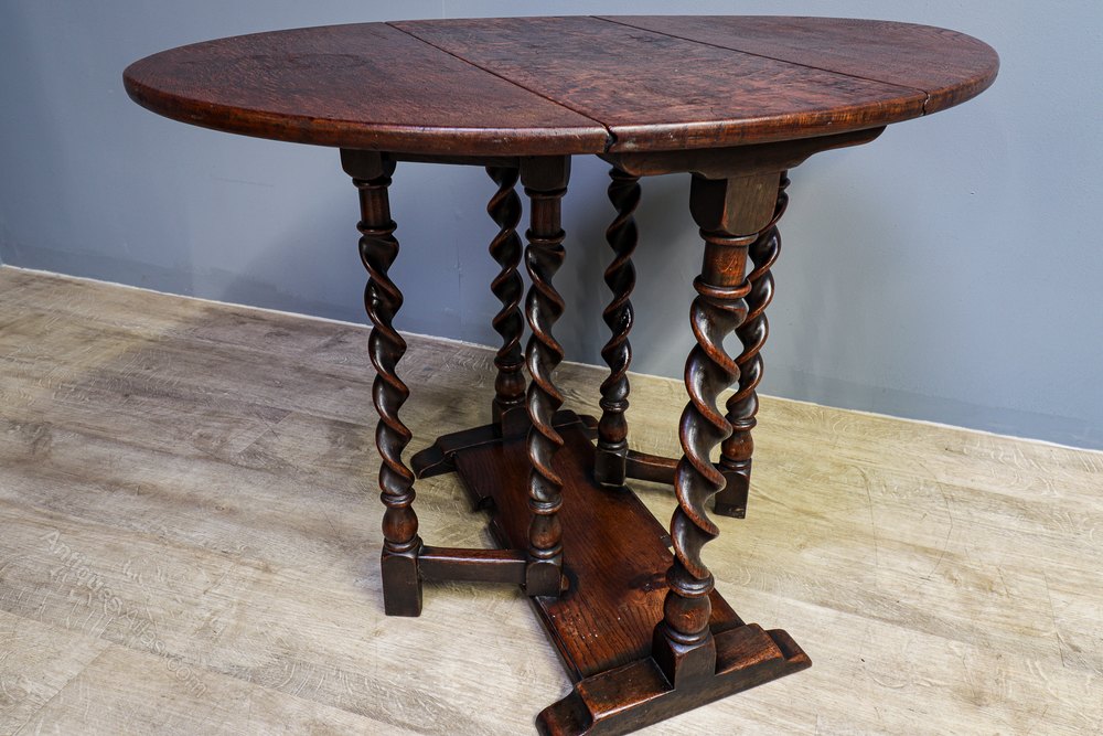Oak Gateleg Coffee Table - Antiques Atlas