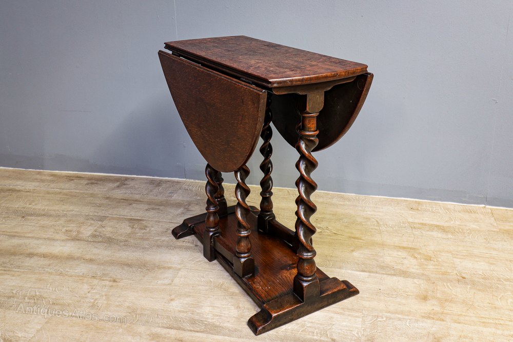 Oak Gateleg Coffee Table - Antiques Atlas
